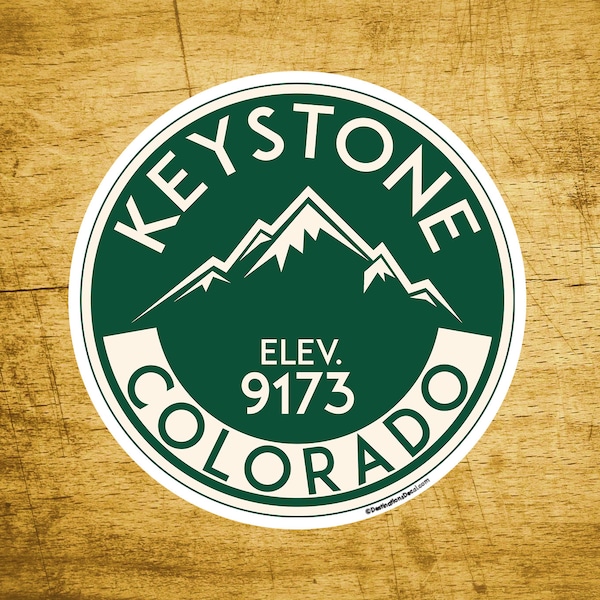 Keystone Sticker - Etsy