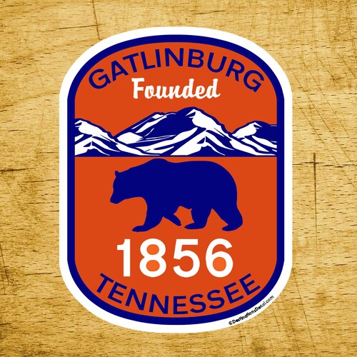 Pigeon Forge Tennessee Decal Sticker 3.8 X 2.4 - Etsy