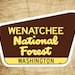 Wenatchee National Forest Decal Sticker 3.75" X 2.5" Washington Park ...