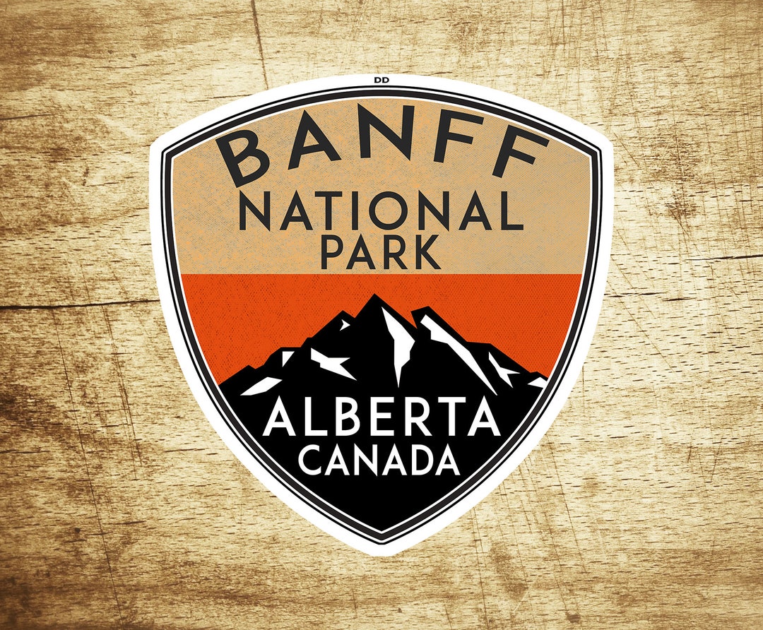 Banff National Park Alberta Canada Sticker Decal 3" - Etsy