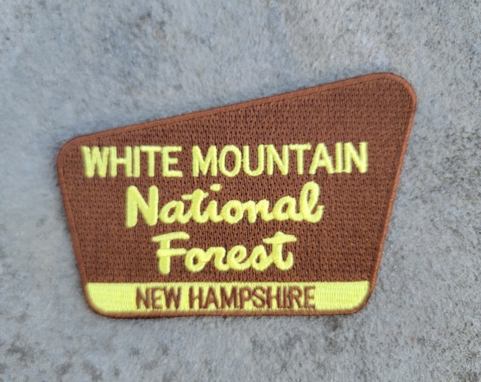 National Forest Patch, Embroidered Iron on Patch, National Park Patches ...