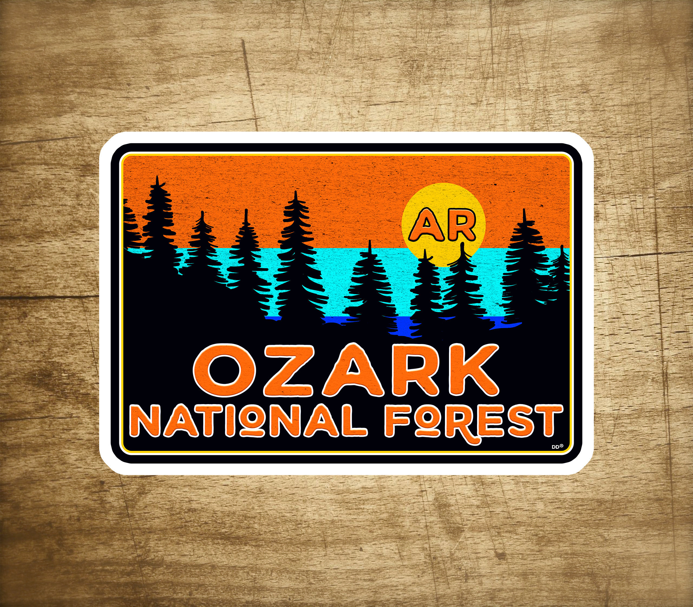 Ozark National Forest Decal Sticker 3.75 x 2.6 | Etsy