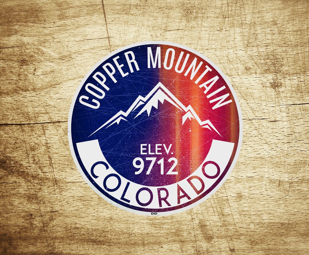 3" Copper Mountain Colorado Sticker Decal Skiing Snowboarding Ski ...