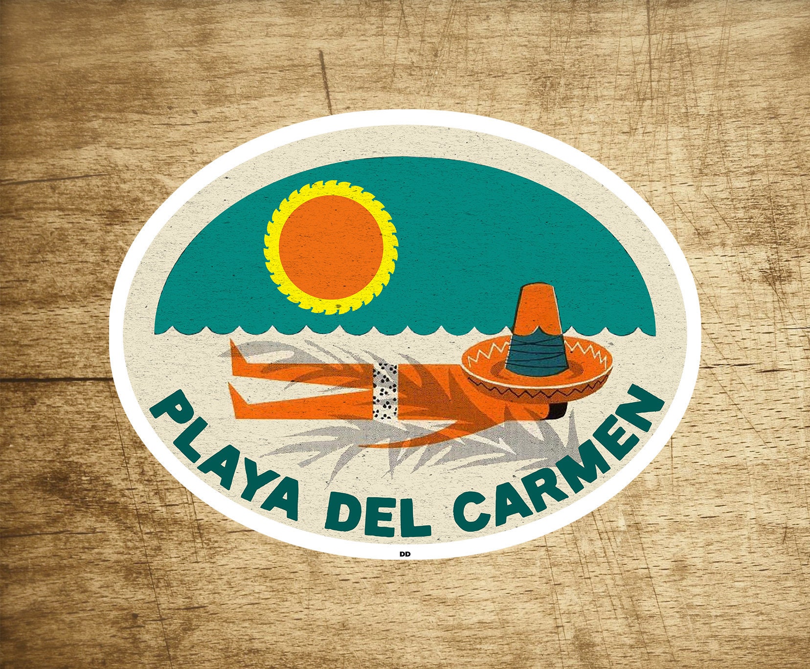 Playa Del Carmen Mexico Beach Vacation Ocean Scuba Sticker | Etsy