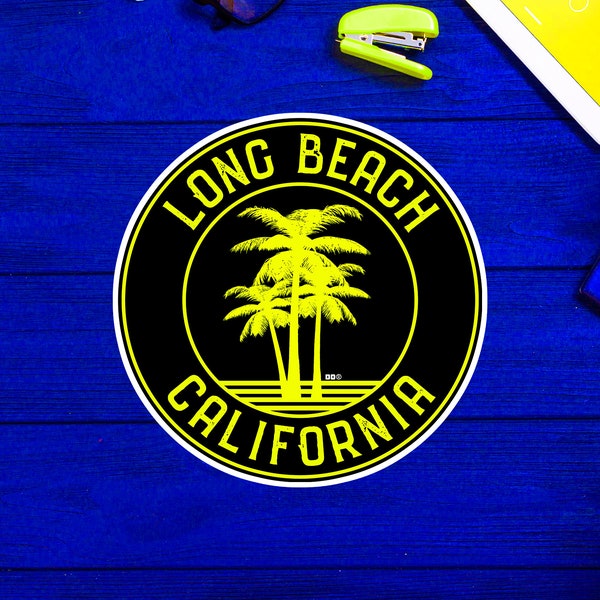 Long Beach Decal - Etsy
