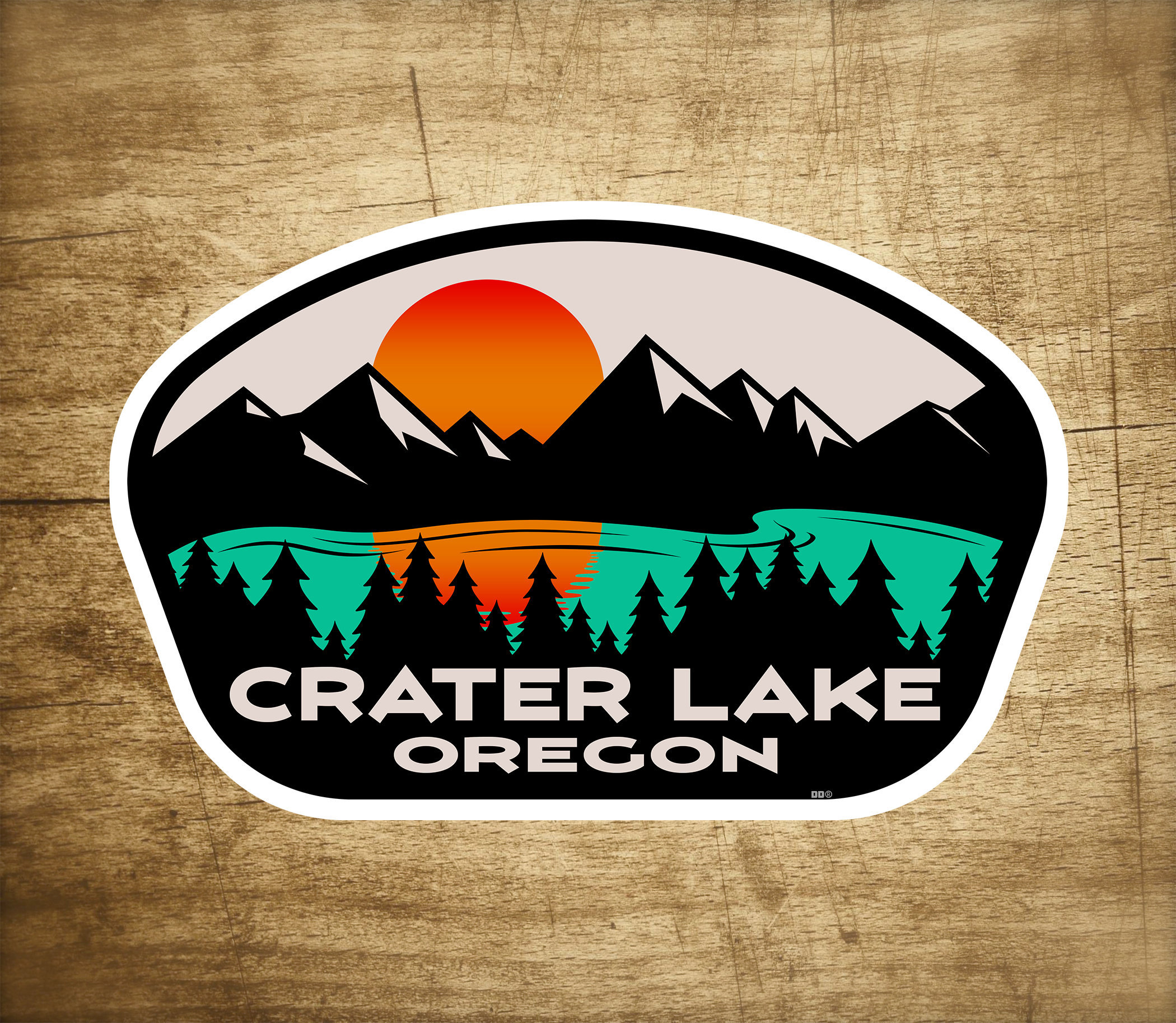 Crater Lake National Park Oregon Sticker Decal 3.75" X 2.5" Vinyl ...