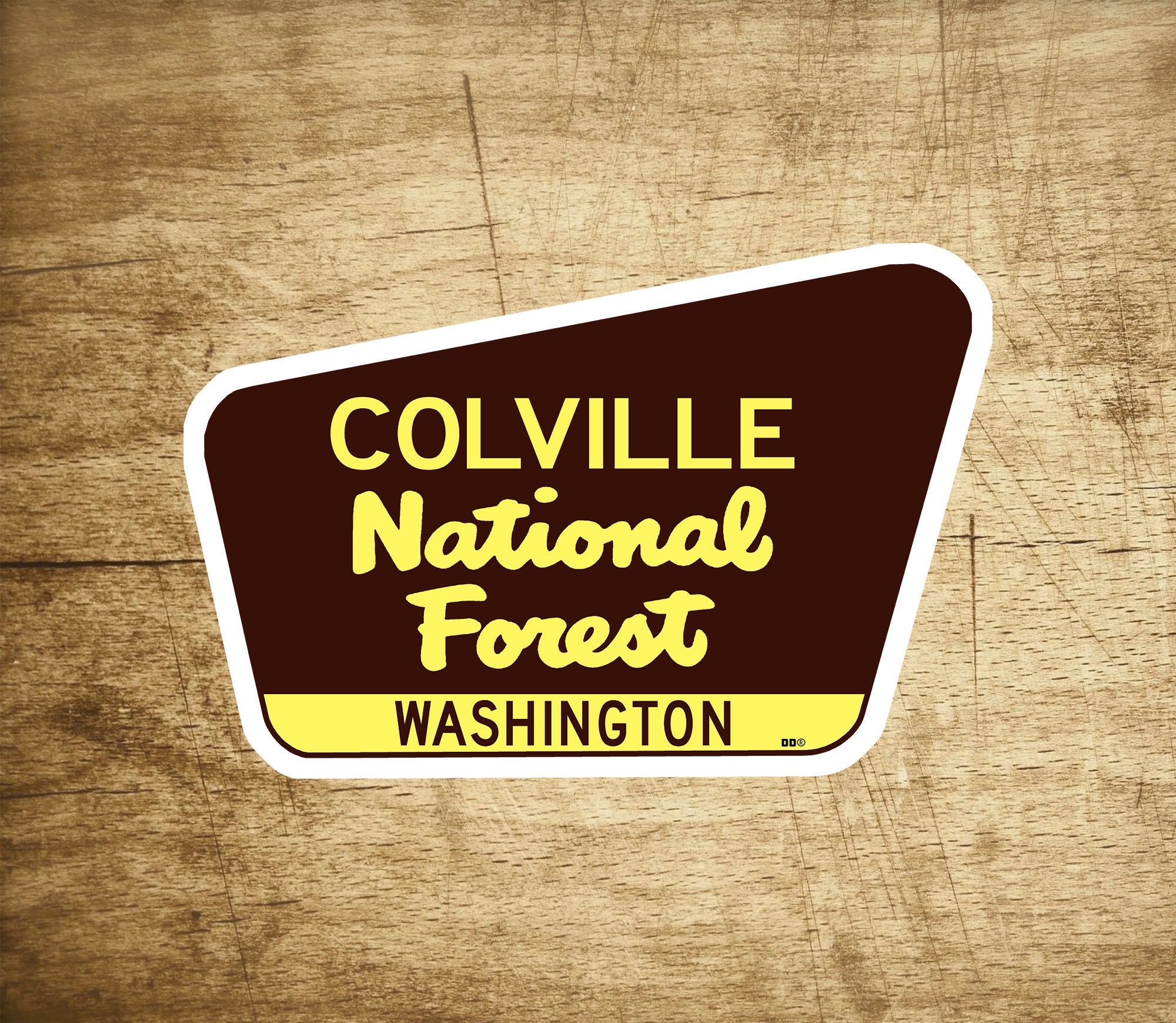 Colville National Forest Decal Sticker 3.75 X 2.5 Washington Park Vinyl ...