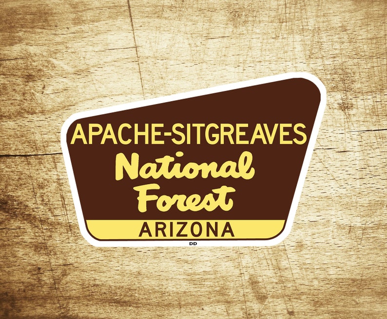 Apache Sitgreaves National Forest Decal Sticker 3.75 X | Etsy