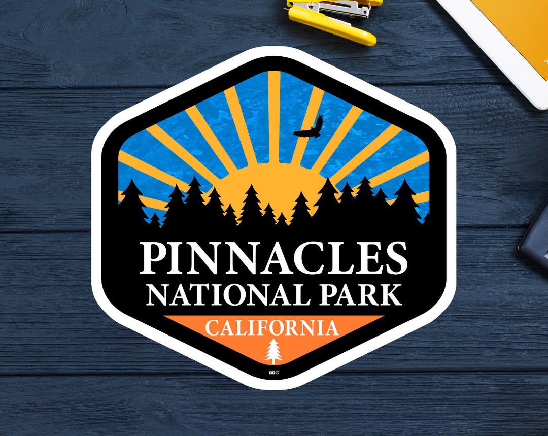 Pinnacles National Park Decal Sticker Vinyl California 3" Laptop Bumper ...