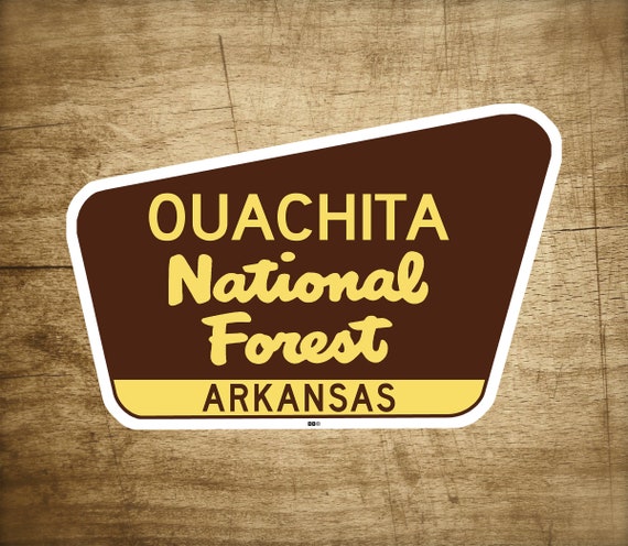 Ouachita National Forest Decal Sticker 3.75 X 2.5 - Etsy
