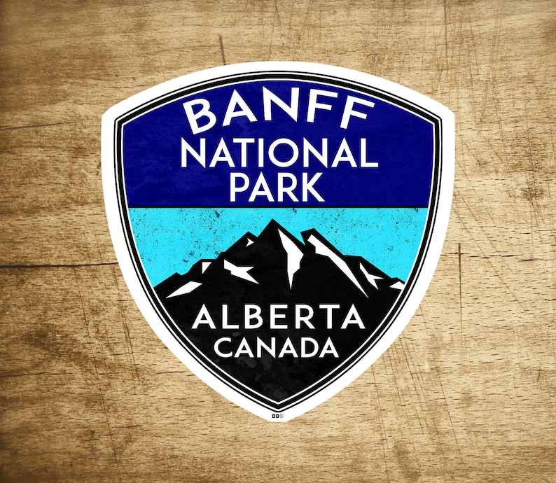 Banff National Park Alberta Canada Sticker Decal 3" - Etsy