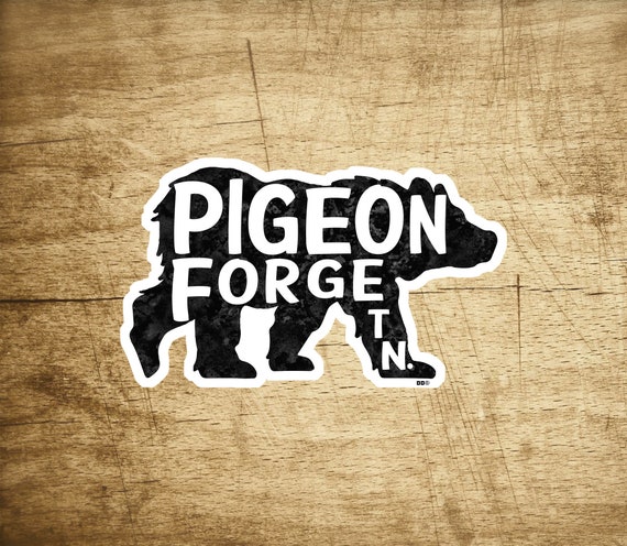 Pigeon Forge Tennessee Decal Sticker 3.8 X 2.4 - Etsy