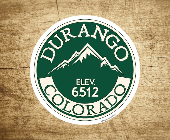 Durango Colorado Vinyl Decal Sticker 3 Mesa Verde | Etsy