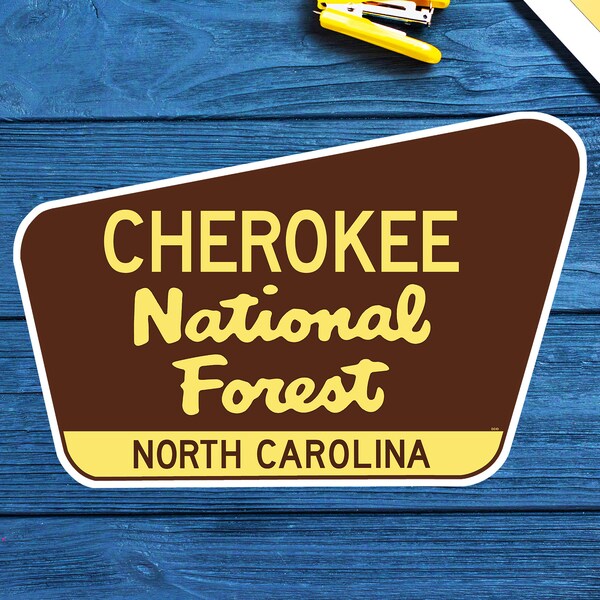 Cherokee Nc Sticker - Etsy