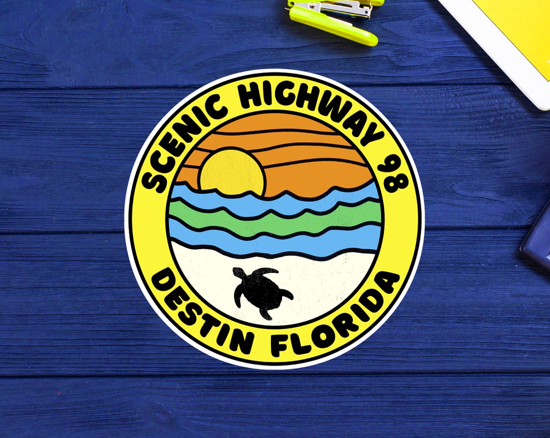 Scenic Gulf Drive Highway 98 Destin 3" Beach Florida Palms Panhandle ...