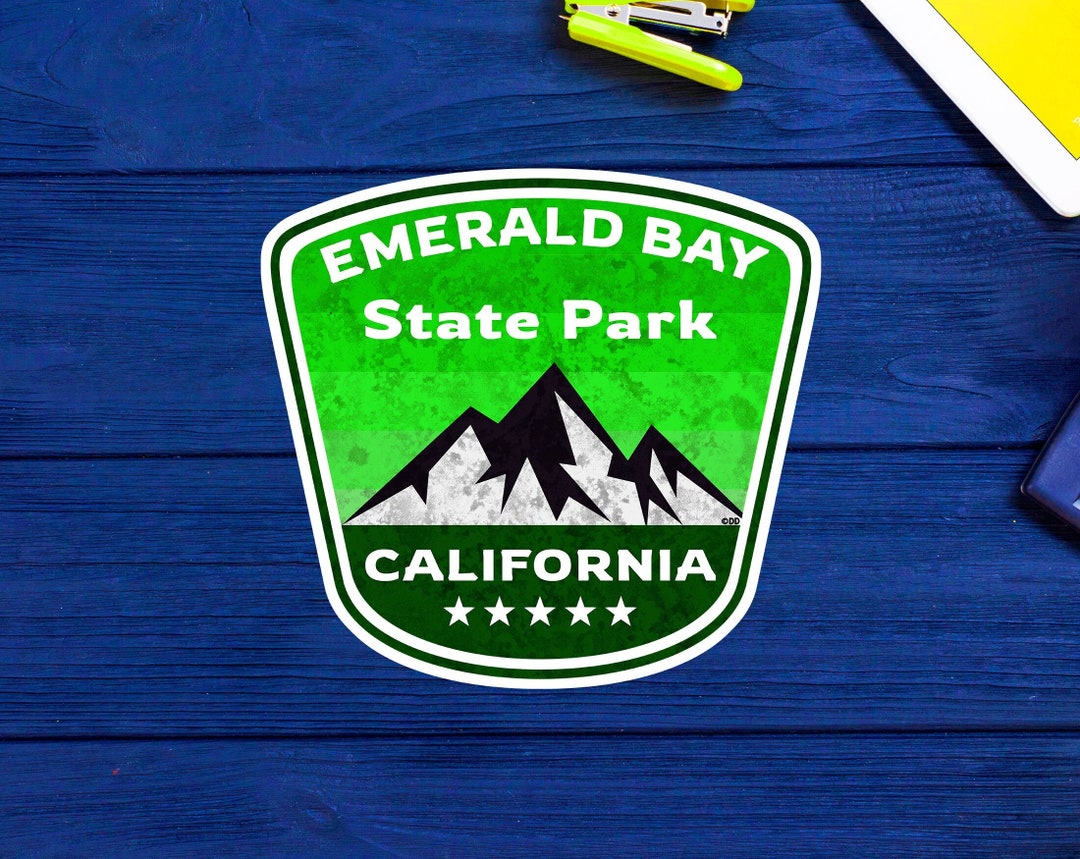 Emerald Bay State Park Decal Sticker Vinyl Lake Tahoe California 3 ...