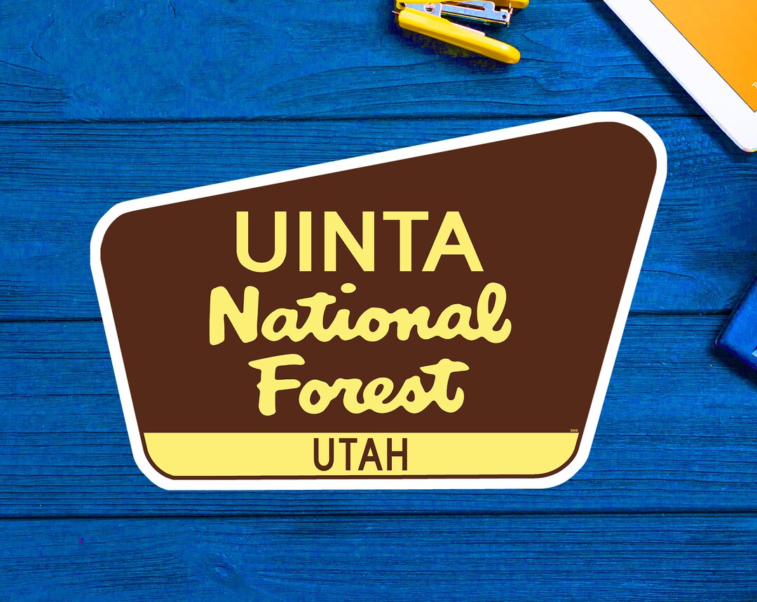 Uinta National Forest Decal Sticker 3.75" X 2.5" Utah Park Vinyl - Etsy