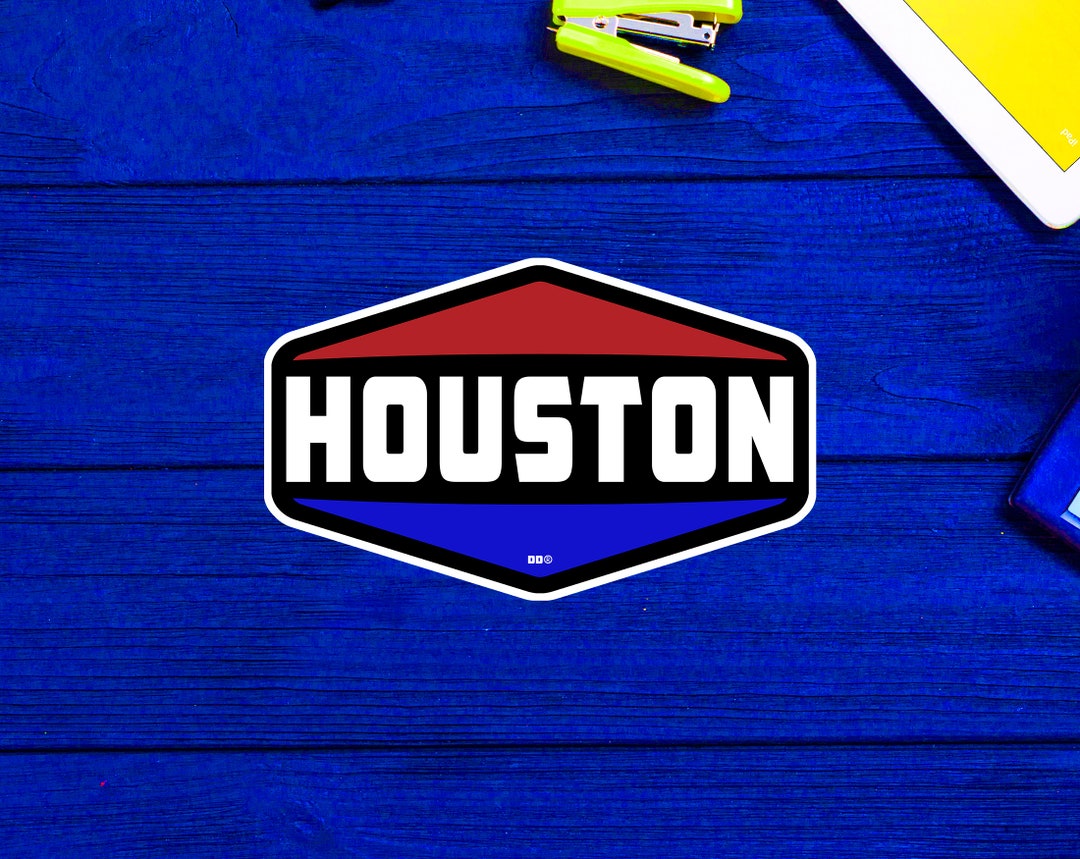 Houston Texas Decal 4" Sticker - Etsy