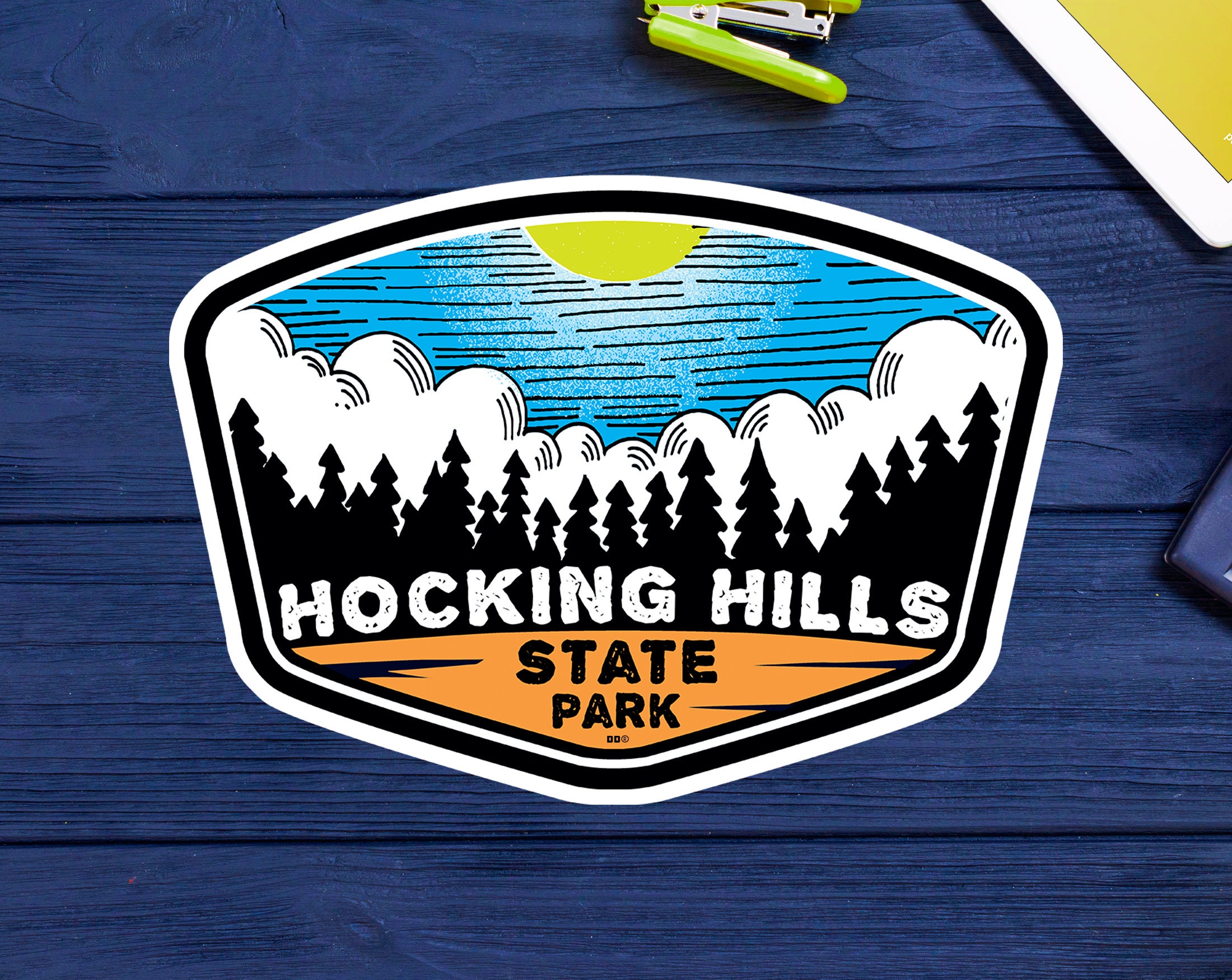 Hocking Hills State Park Decal 3.75 Sticker Ohio Vinyl - Etsy
