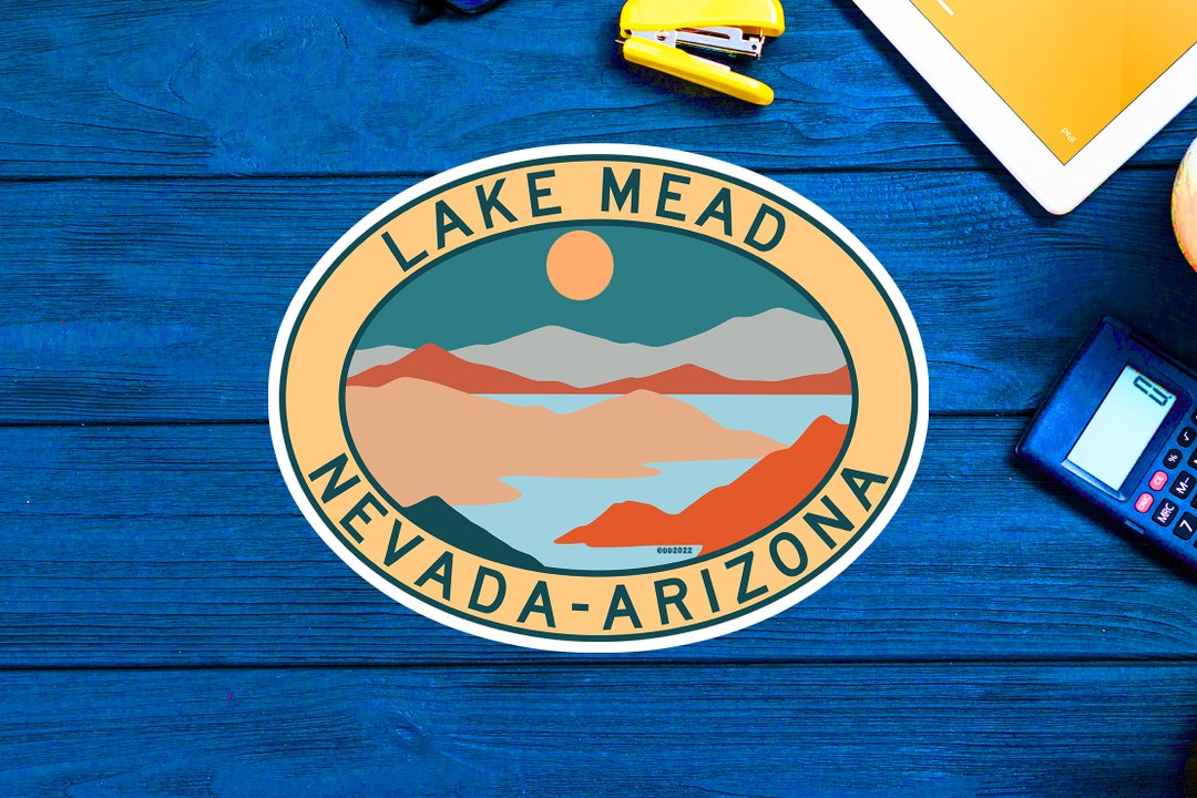 Lake Mead Nevada Decal Sticker 3.9" Skiing Lakes Boating Recreation ...