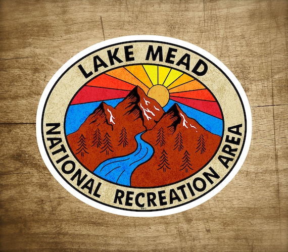 Lake Mead Nevada Decal Sticker 3.5 Skiing Lakes Boating | Etsy
