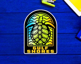 Gulf Shores Sticker | Etsy