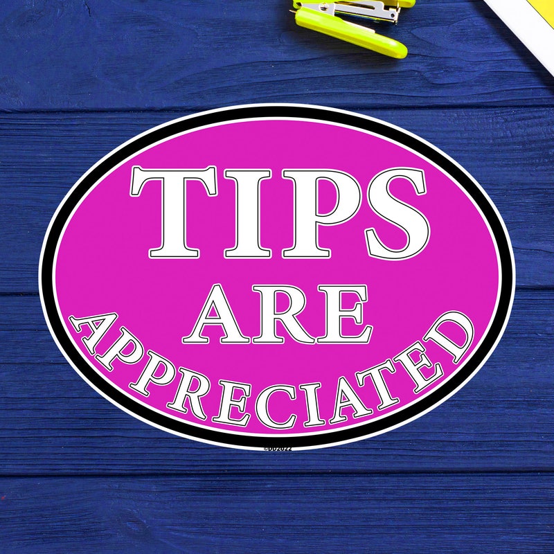 Tips Are Appreciated - Etsy