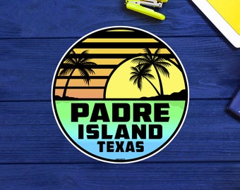 Padre Island Sticker - Etsy