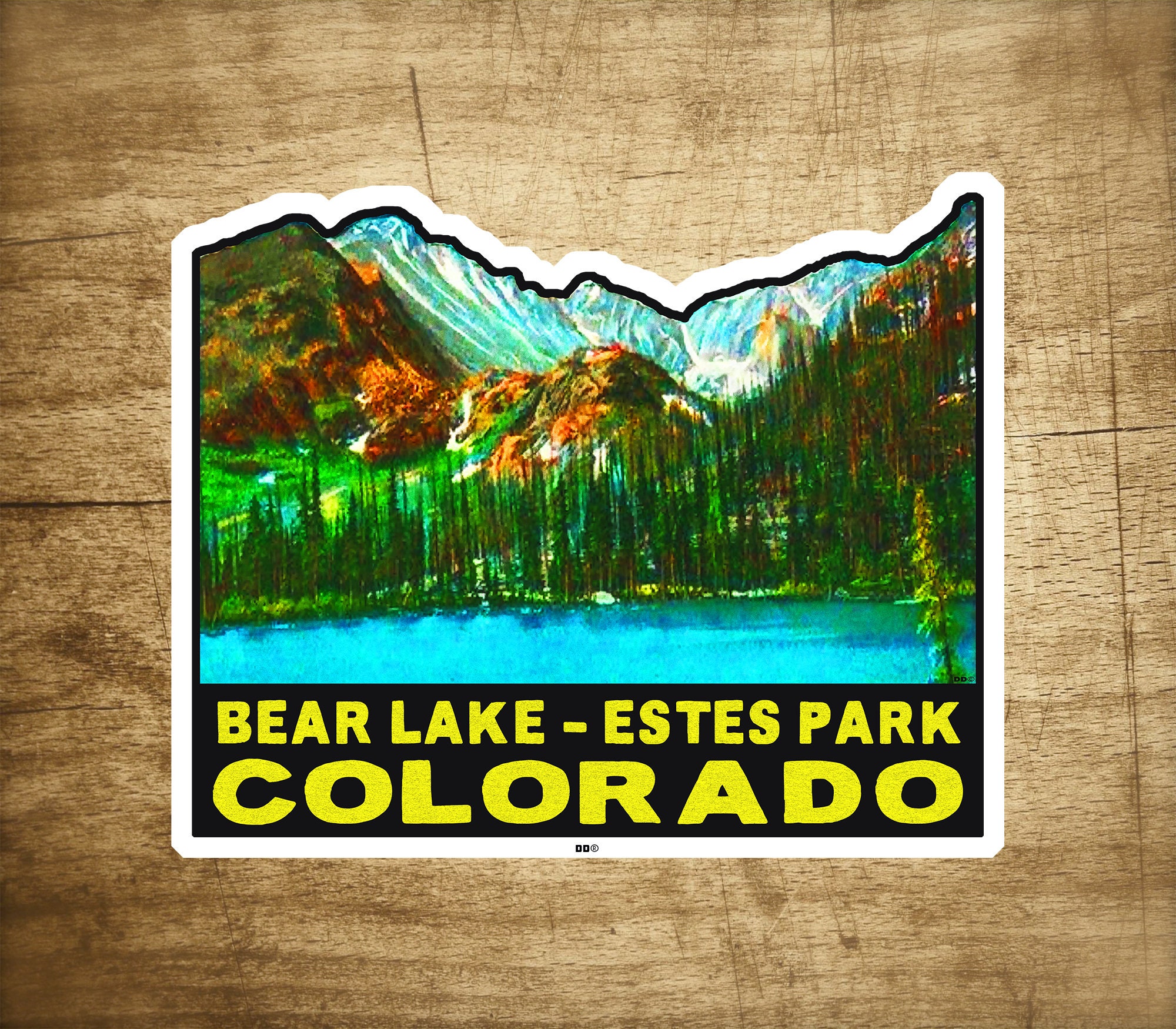 Bear Lake Estes Park Decal Sticker Vinyl 3.5 X | Etsy