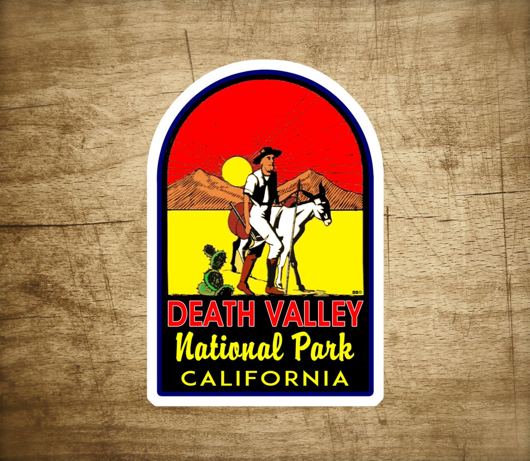 Death Valley National Park Decal Sticker 3.75" X 2.5" California Vinyl ...