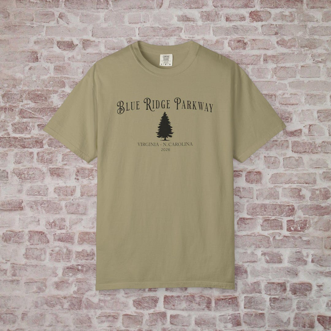 Blue Ridge Mountains Parkway Comfort Colors® Tshirt, National ...