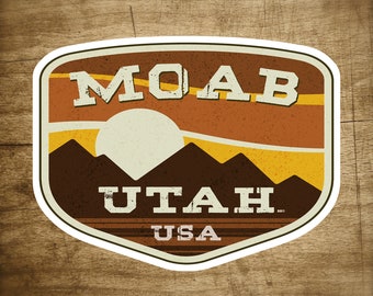 Moab Sticker - Etsy