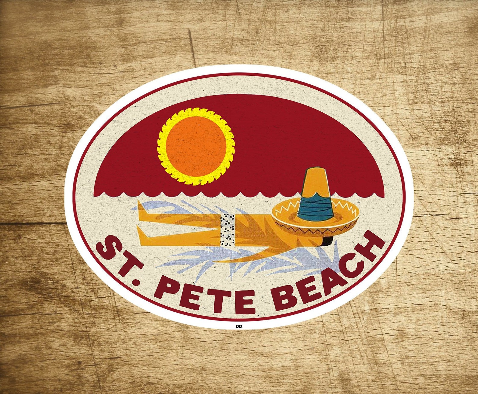 St. Pete Beach Decal Sticker Saint Petersburg Florida - Etsy