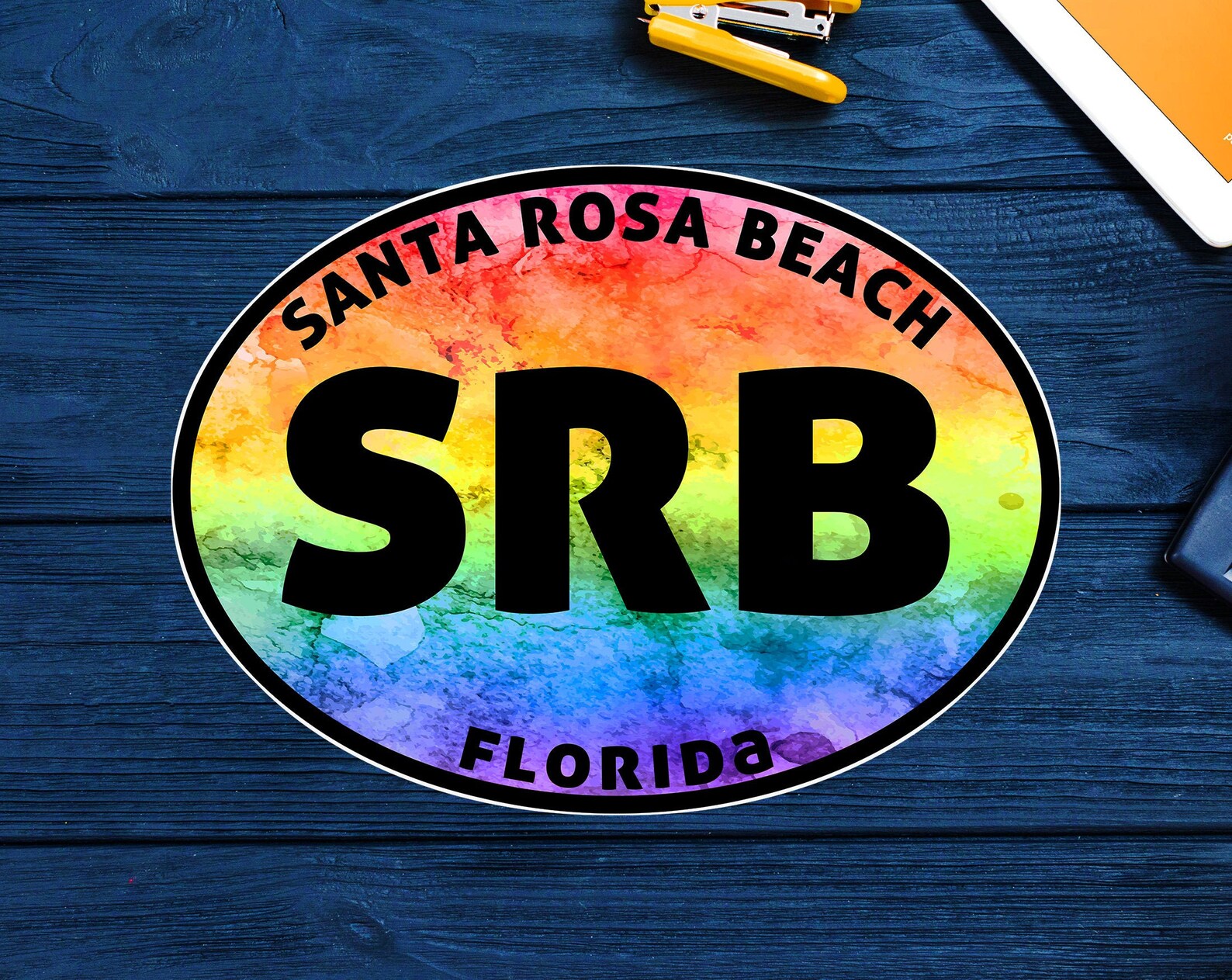 4 Santa Rosa Beach Florida Sticker Decal 30A A Vinyl - Etsy