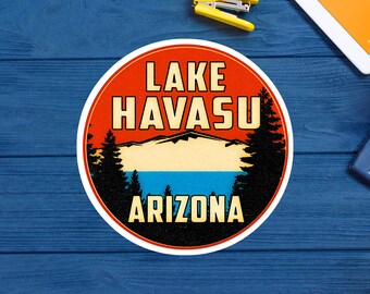 Vintage 1950's Style Lake Havasu City AZ Arizona Retro - Etsy