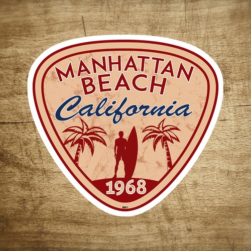 Newport Beach California Sticker Decal Beach Ocean Surfing - Etsy