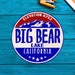 Skiing Big Bear California Sticker Decal Ski Skier Lake Vinyl 3" X 3 ...