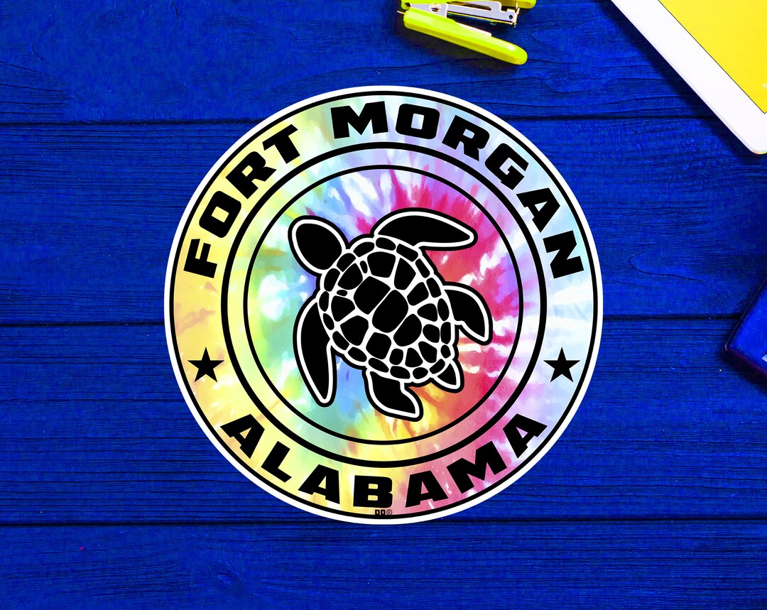 Fort Morgan Alabama Beach Sticker Decal 3" Vinyl - Etsy