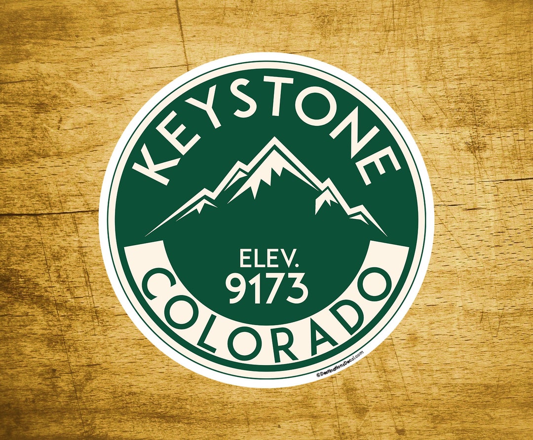 Skiing Keystone Colorado Sticker Decal 3" X 3" Snowboarding - Etsy