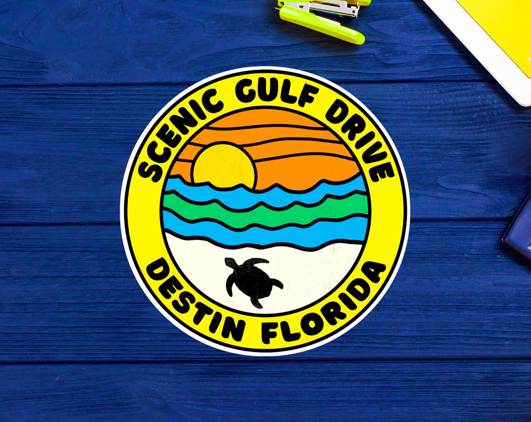 Scenic Gulf Drive Highway 98 Destin 3" Beach Florida Palms Panhandle ...