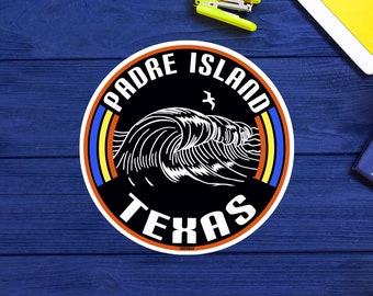 Padre Island Sticker - Etsy