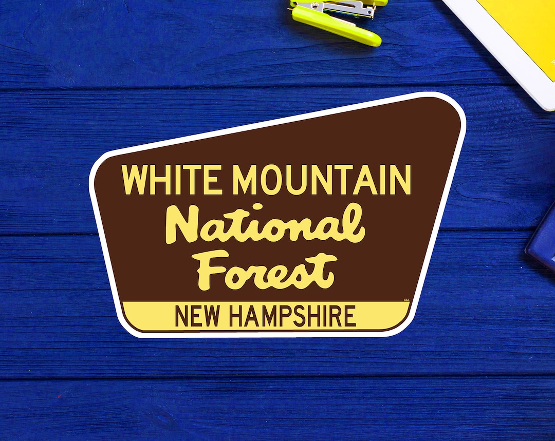 White Mountain National Forest Decal Sticker 3.75 New - Etsy