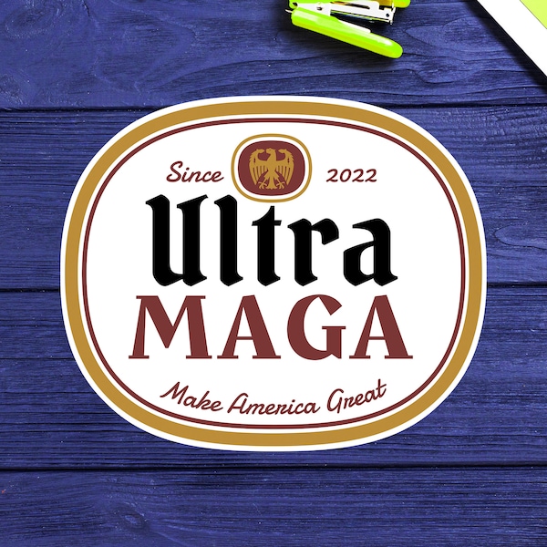 Ultra Maga Sticker - Etsy