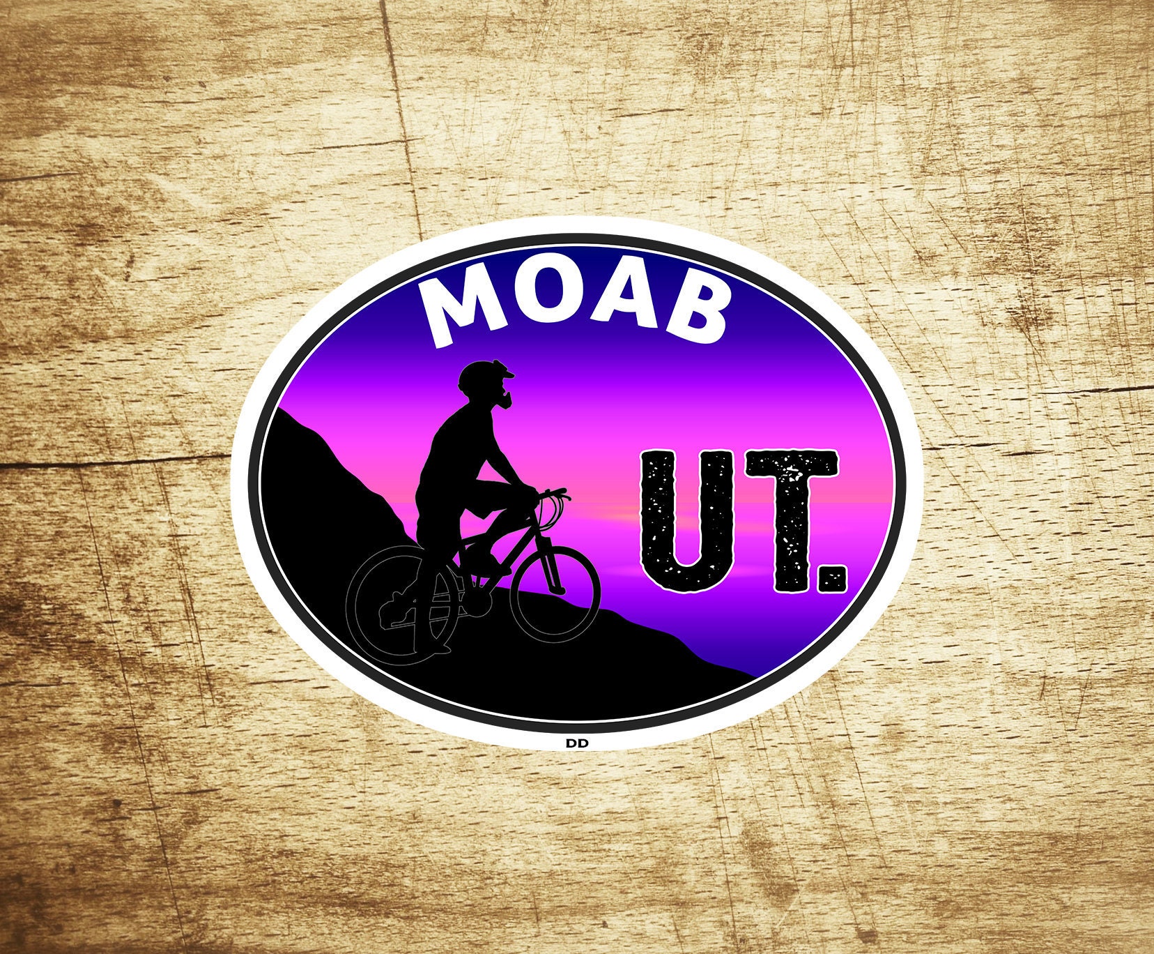Moab Utah Arches Canyonlands Decal 3 5/8 x 2 3/4 | Etsy