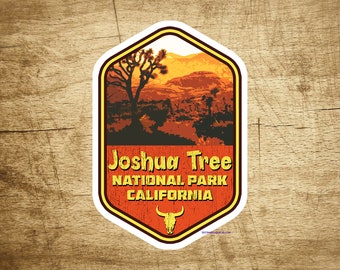 Joshua Tree // National Park Vinyl Sticker - Etsy