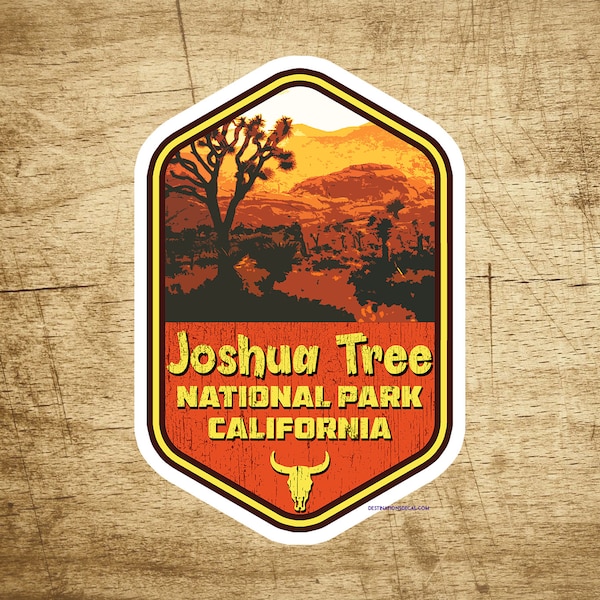 Joshua Tree National Park Decal - Etsy