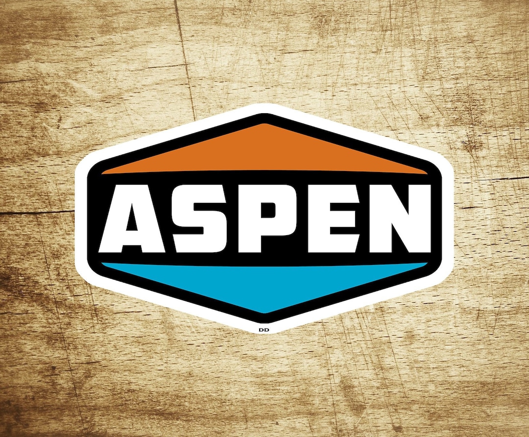 Ski Aspen Colorado Decal Sticker 3 5/8" X 2 5/8" Skiing Snowboarding - Etsy