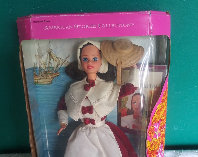 Mattel Pilgrim Barbie Doll American Stories Collection - Etsy