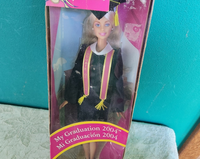 Mattel Class of 2004 Graduation Barbie Doll - Etsy