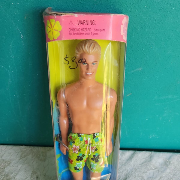 Ken Doll in Box - Etsy